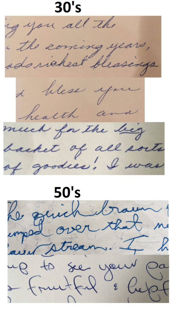 Handwriting Analysis: Changing Generations | TheCareerProfiler and Coach